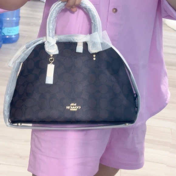 Coach | Bags | Coach Womens 2558 Katy Signature Leather Handbag | Poshmark